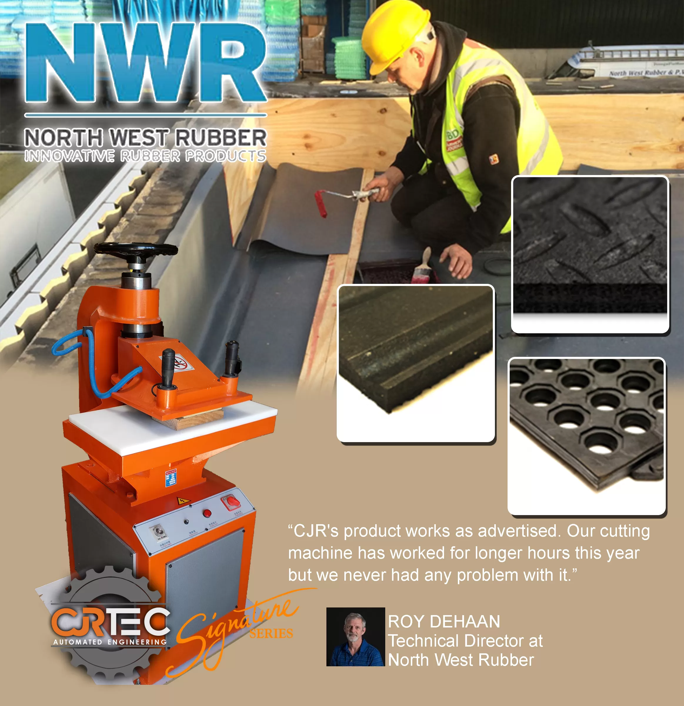 Swing Arm Clicker Press - Manual Die Cutting | CJRTec