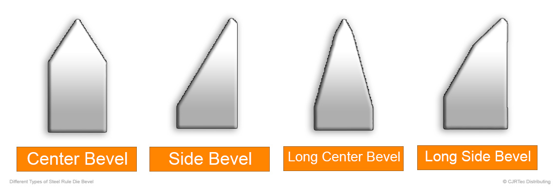 Choosing a Die Bevel on Steel Rule